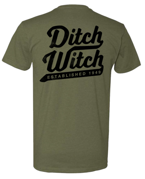 Ditch Fall Military Green Tee | Underground Outfitters